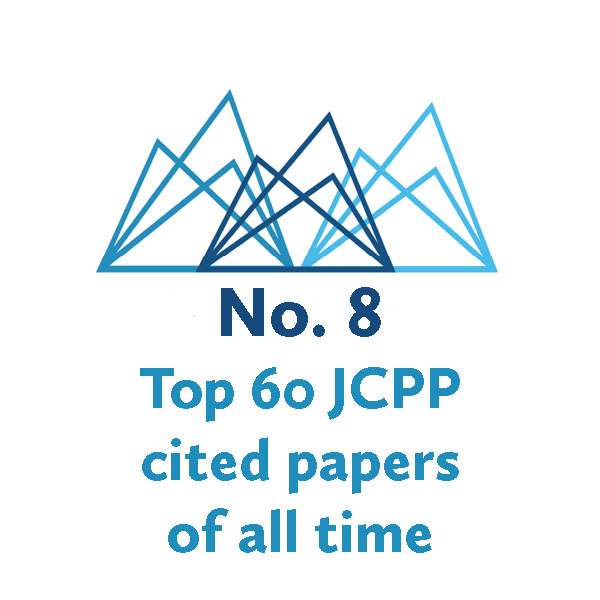 Most Cited JCPP Articles #8 of 60 - ACAMH