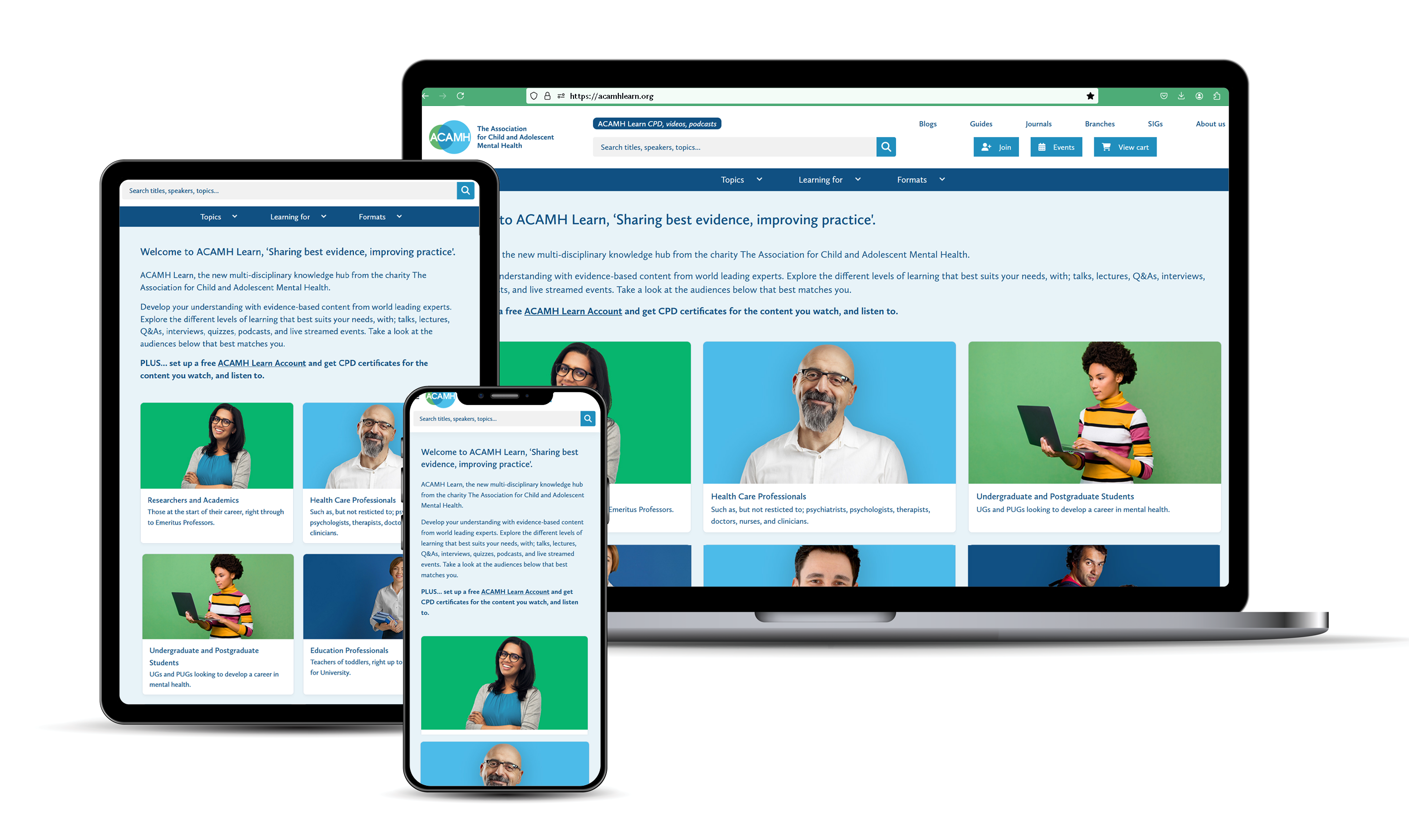 ACAMH Learn - a new, free online CPD resource for those working in ...