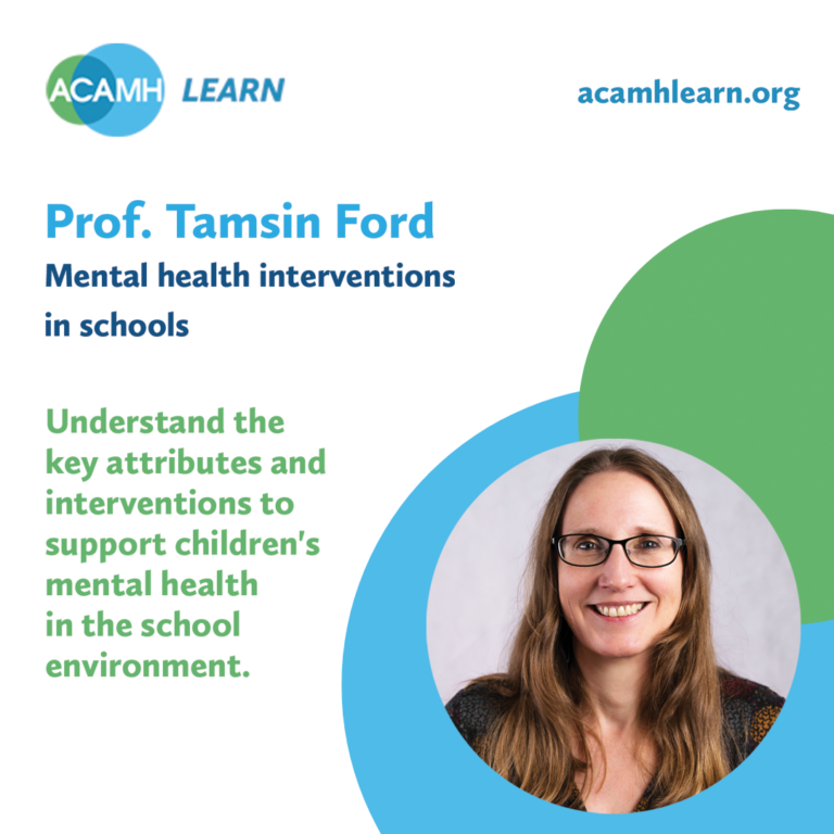 Child and Adolescent Mental Health (CAMH) Journal Archives - ACAMH